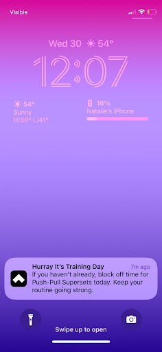 Schedule Your Workout Routine on the Tonal App