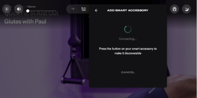 Accessory Setup: Pairing Tonal Smart Accessories