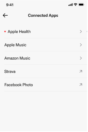 Apple Health Integration