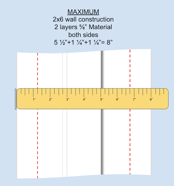 Determining Wall Surface Thickness