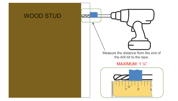 Determining Wall Surface Thickness