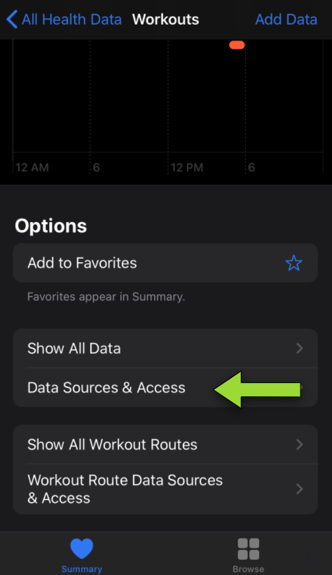 Apple Health Integration