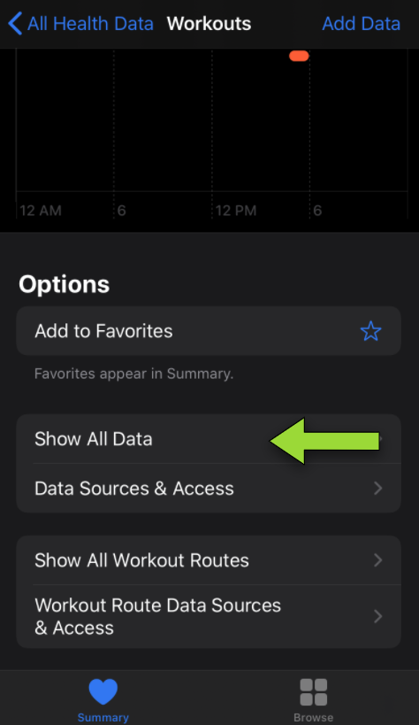 Apple Health Integration