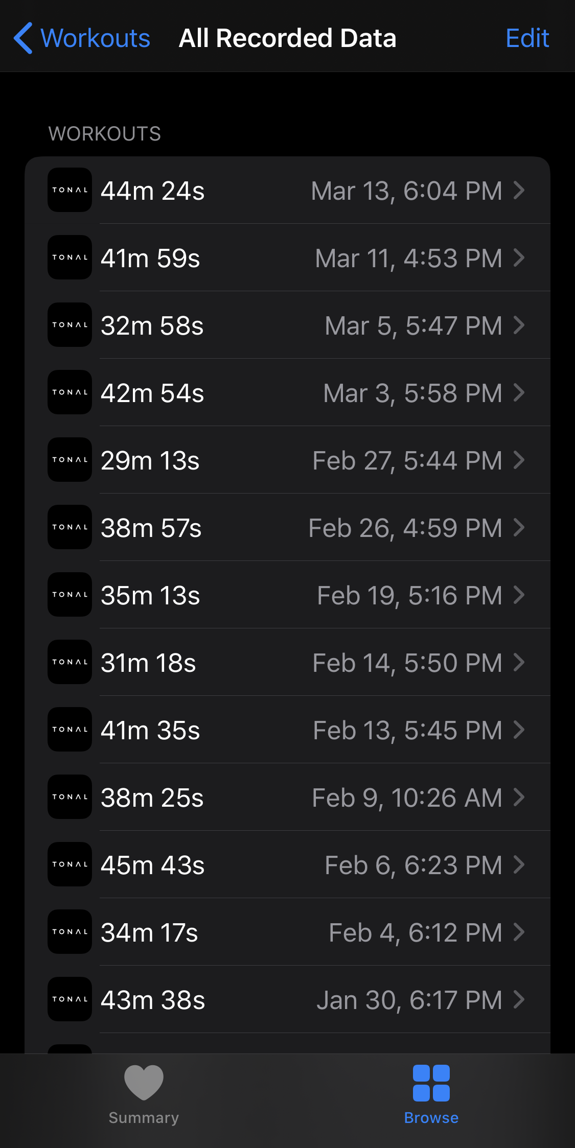 Apple Health Integration