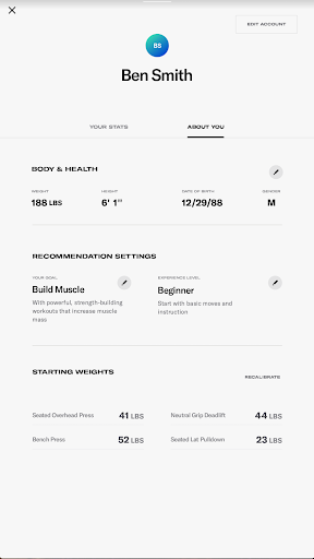 Everything You Need to Know About Tonal Settings and Profile Options